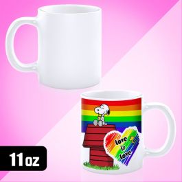 Cup White Ceramic Sublimation