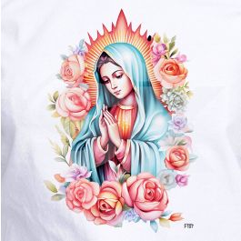 DTF-197 Virgin Maria 9x12 Inches