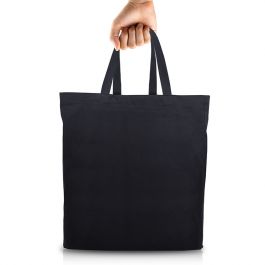 Tote Bag Black 16 X 14 Inches