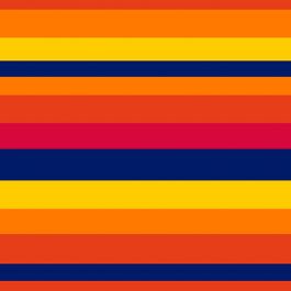 Lines Yellow Orange Red And Blue Astros Vinyl