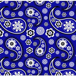 Bandana Royal Blue Sign Vinyl