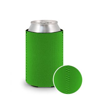 Can Cooler Neoprene Neon Green