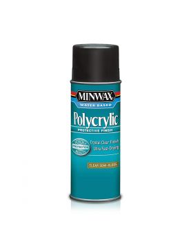 Polycrylic Protective Finish Water Based 8 Oz